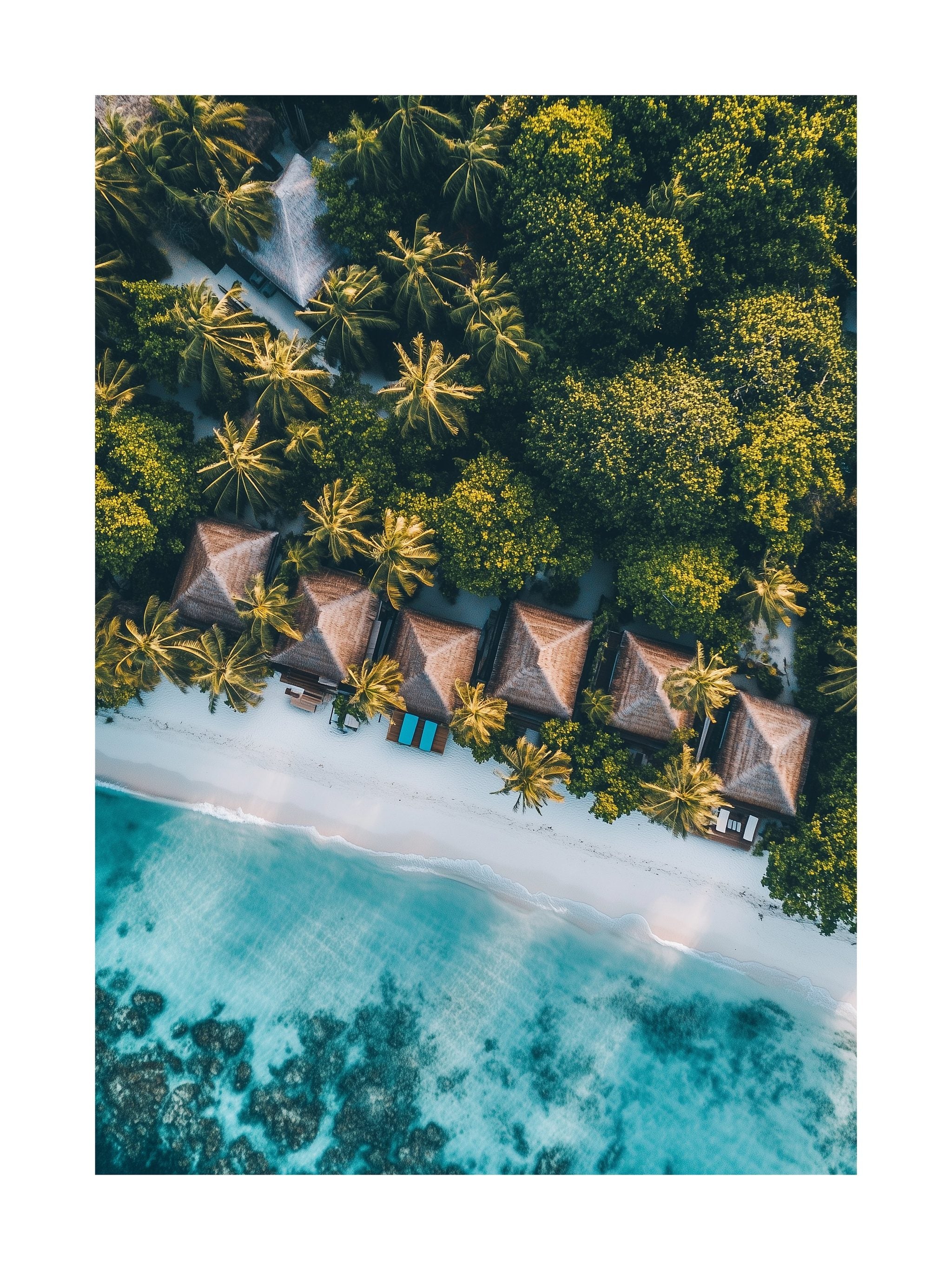 Beachfront Retreat Poster – Emibia